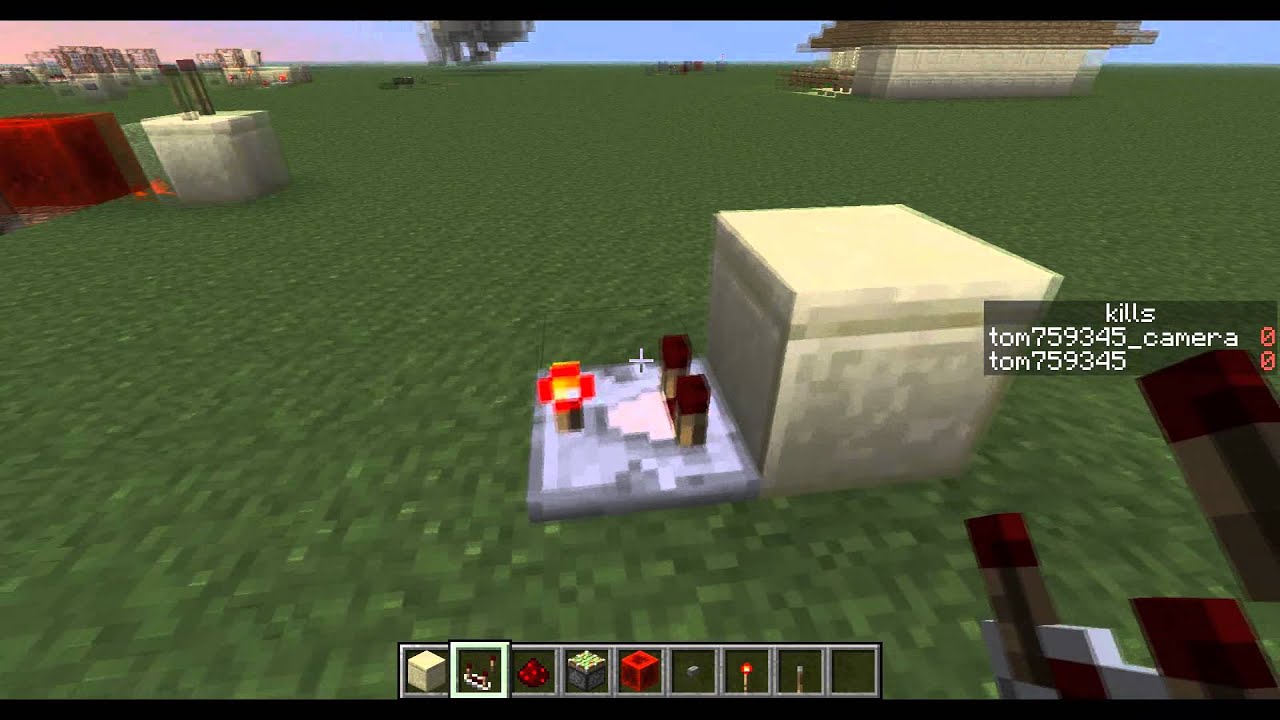 Minecraft Compact T-flip flop tutorial - YouTube