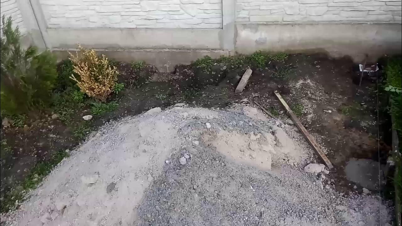 Деревянная беседка своими руками. Закладные под столбы. - YouTube