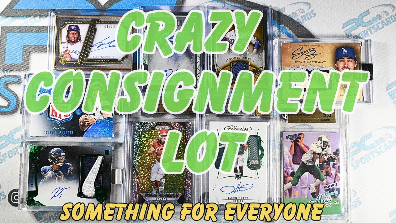 UNBOXING - AMAZING consignment lot to show YOU! $50 - $30,000+ cards ...