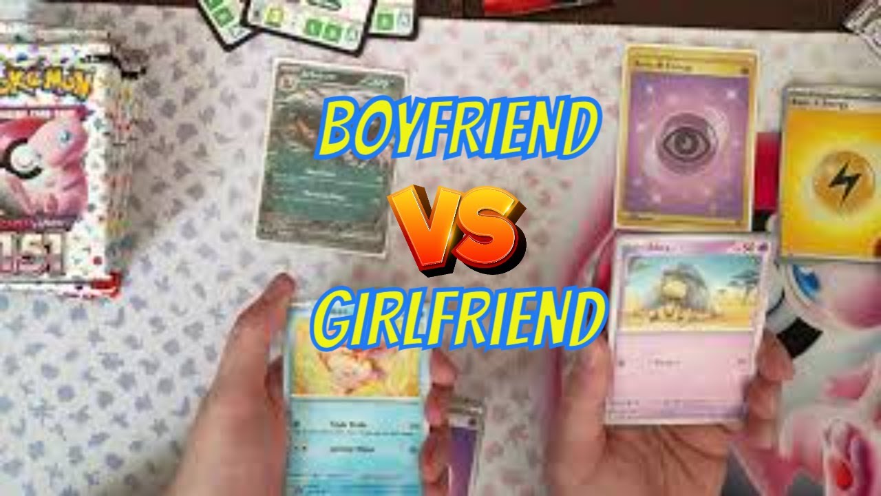 BOYFRIEND VS GIRLFRIEND Pokemon 151 UPC Batlle - YouTube