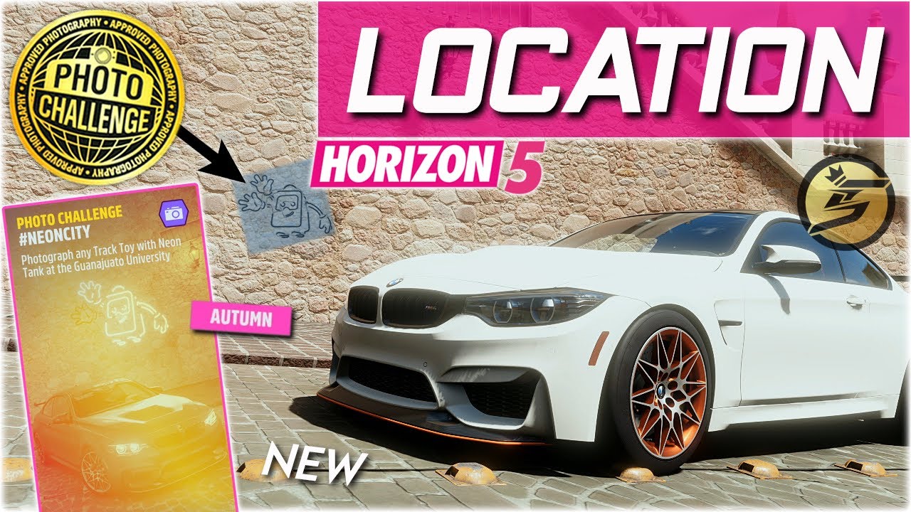 Forza Horizon 5 PHOTO CHALLENGE NEON CITY Neon Tank at Guanajuato ...