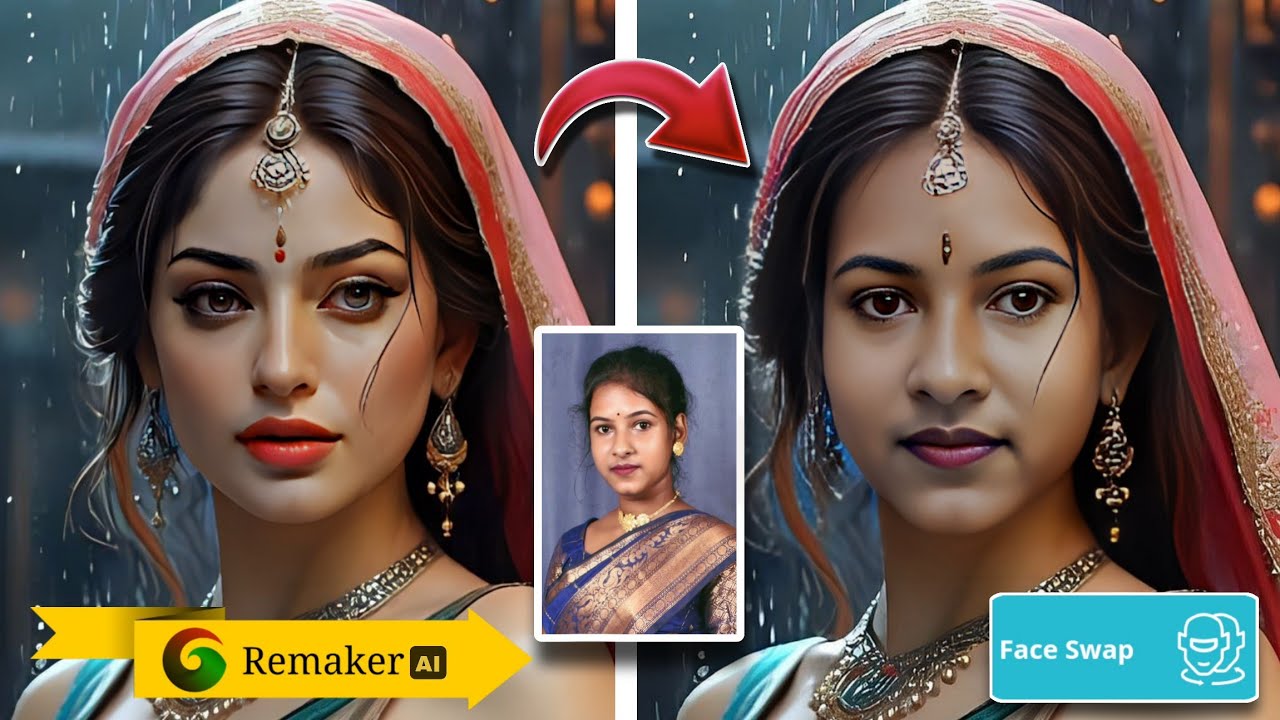 How to Swap Your Face Any Photo With Ai | Multiple face change photo ...