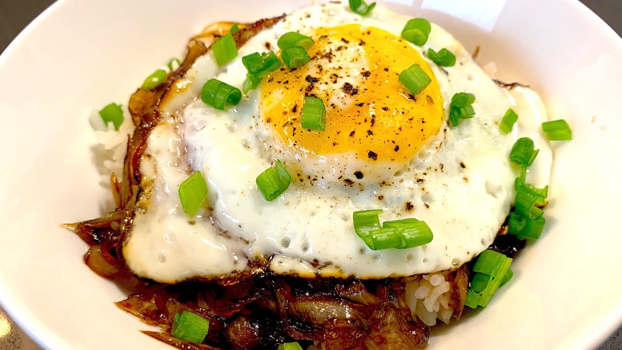 Korean-Style Onion Rice Bowl | Filipino Cuisine | Cooking Philippines ...