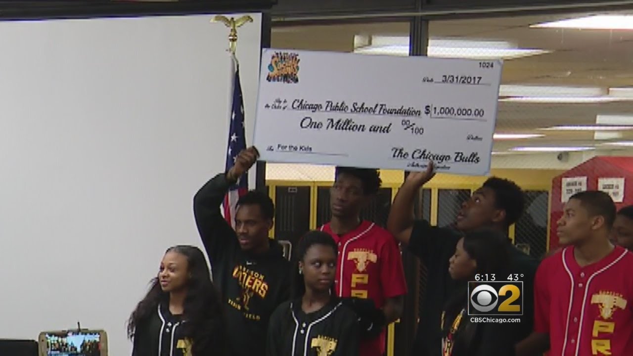 Chance The Rapper: Chicago Bulls Donate $1M For CPS - YouTube