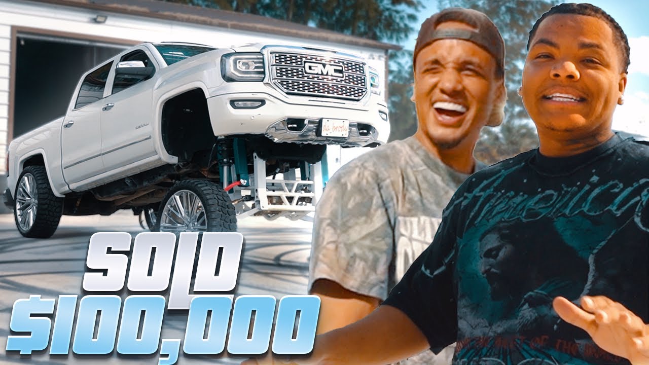 We sold it for $100,000 | Gabe Farrell Squatted Truck - YouTube