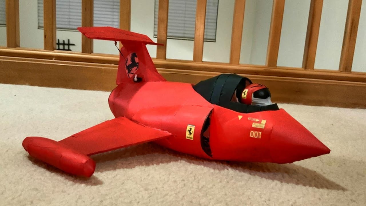 Cartoon Park Flyer F-104 Starfighter "Ferrari" Flight - YouTube