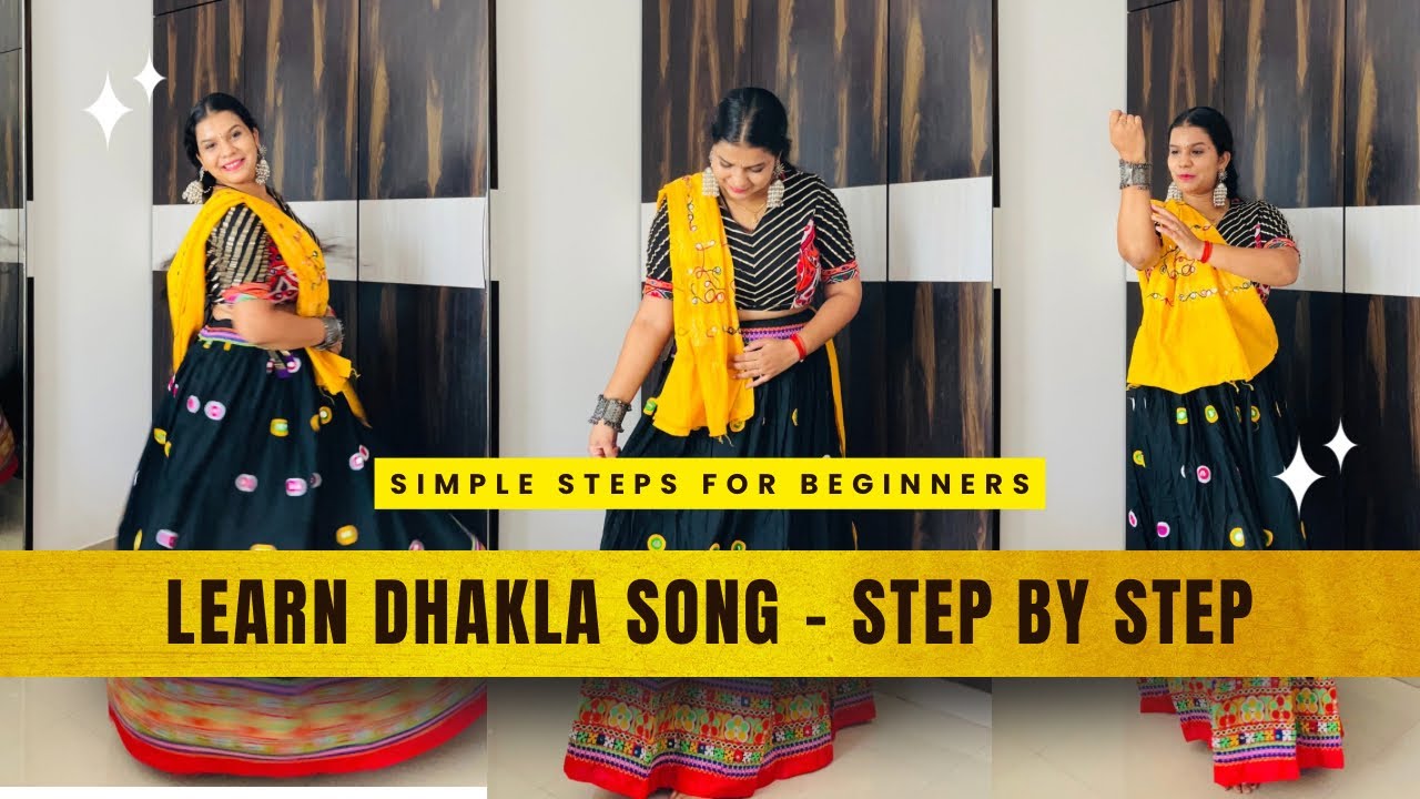 Learn these Easy Garba Steps to Dance | Dhakla - Ramti aave Maadi ...
