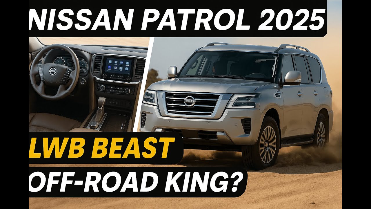 2025 Nissan Patrol LWB | Full Review, Interior, Features & Off-Road ...