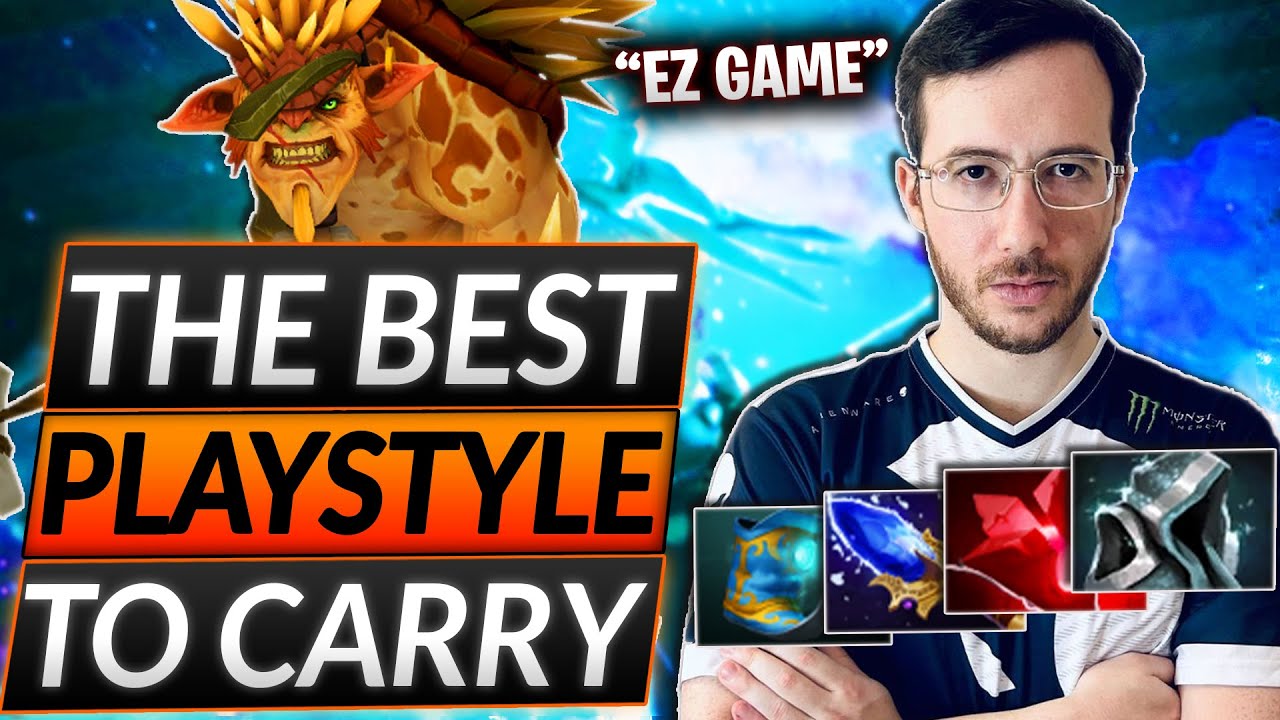 HOW 33 CARRIES WITH EVERY HERO - Bristleback Offlane Tips & Tricks ...