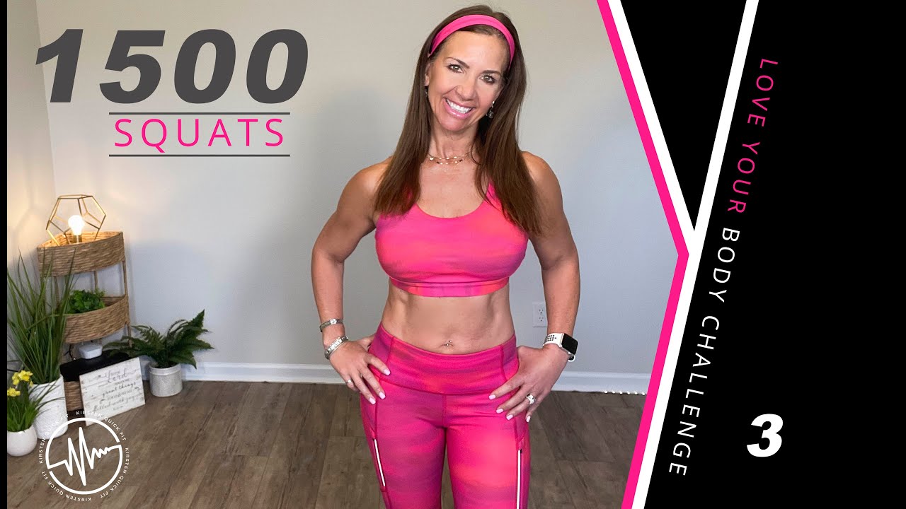 Love Your Body Squat Challenge 1500squatchallenge Loveyourbody Youtube 6781