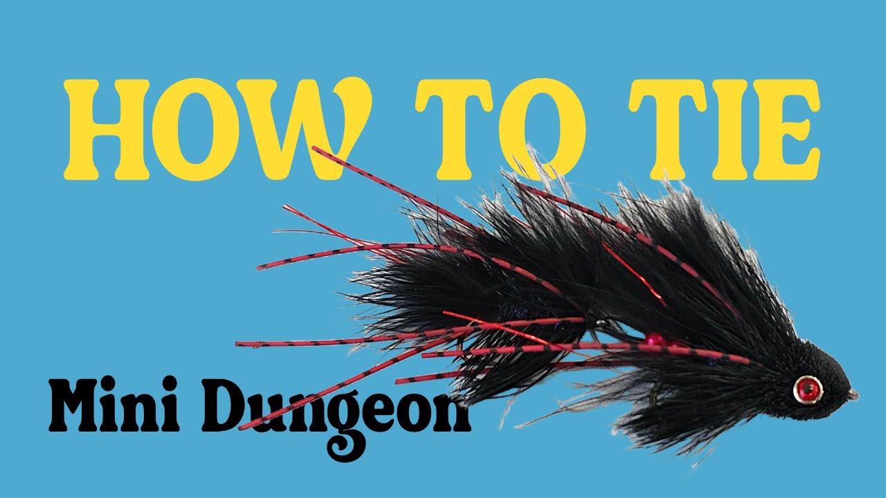 How to Tie the Mini Dungeon Streamer | Postfly Fly Tying Tutorial - YouTube
