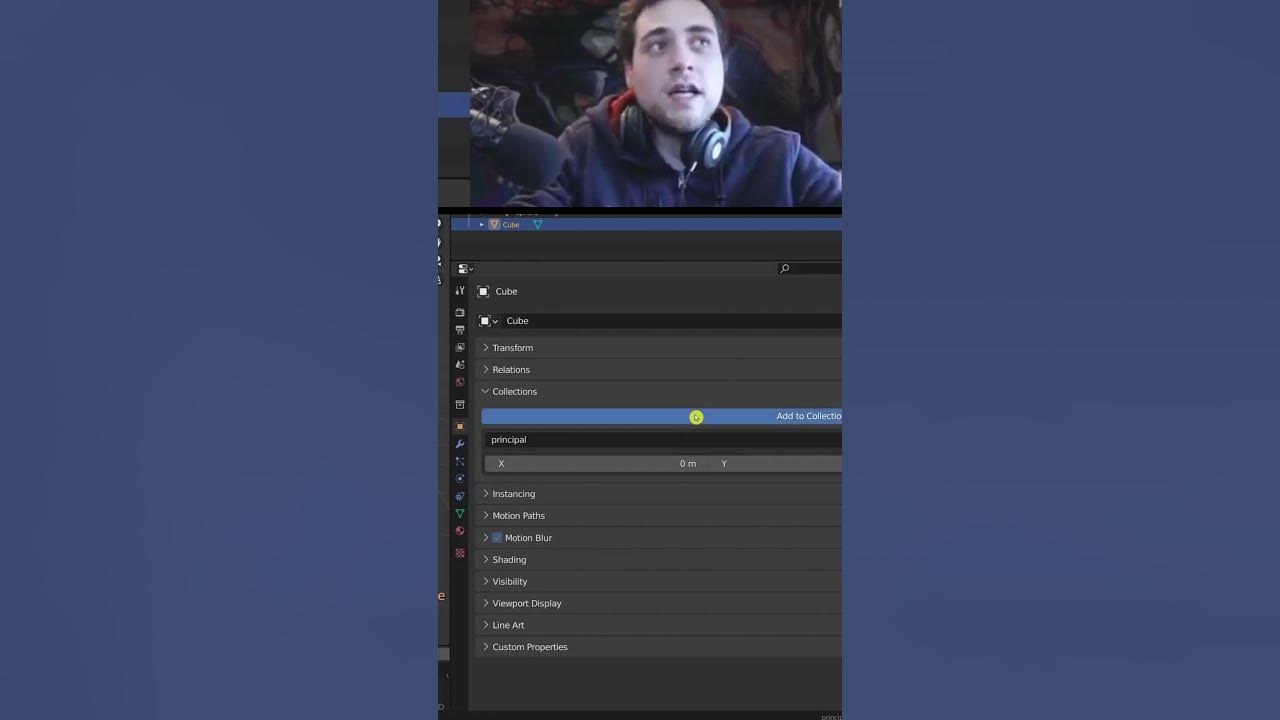 Pt.7 Manejo de Colecciones en Blender #short #shorts #blender #b3d - YouTube