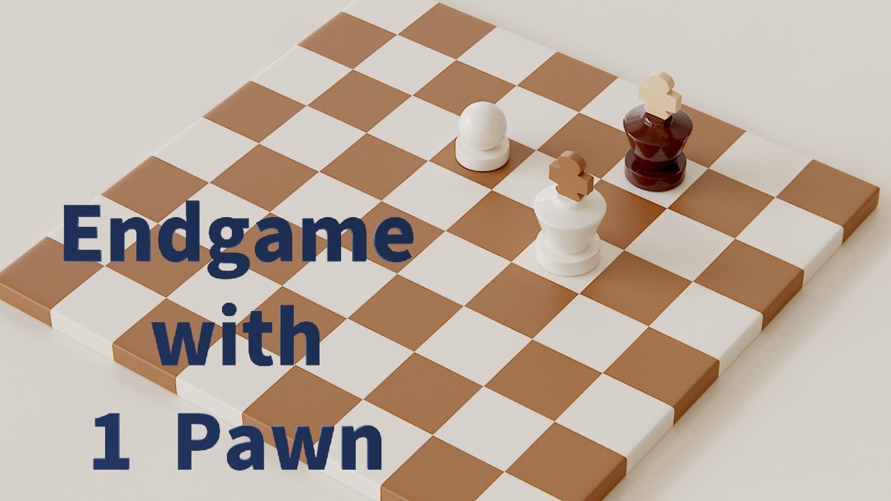 【Chess: Endgame講座】King + Pawn vs. King その4 - YouTube