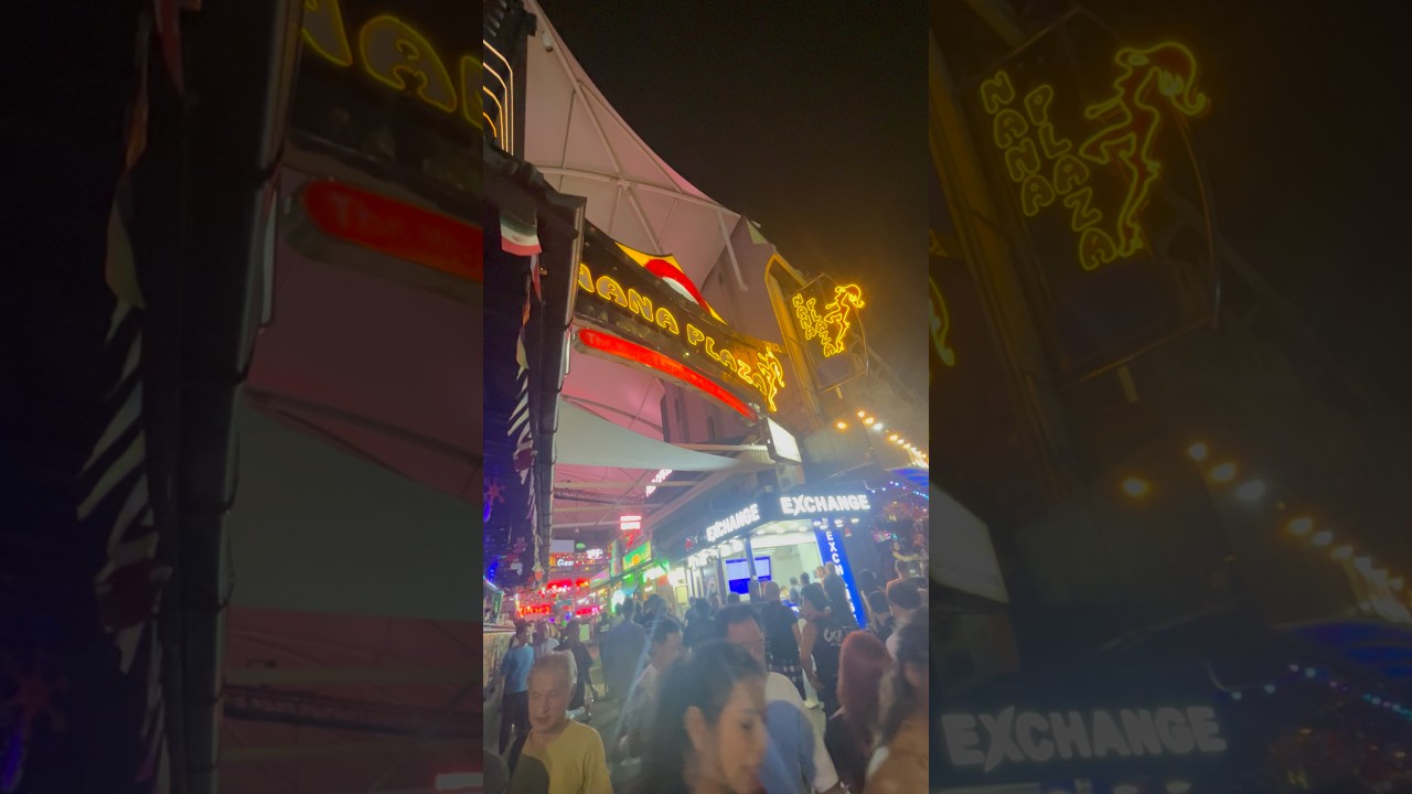 Walking to nana plaza #bangkok #live #dream #travel #explore - YouTube