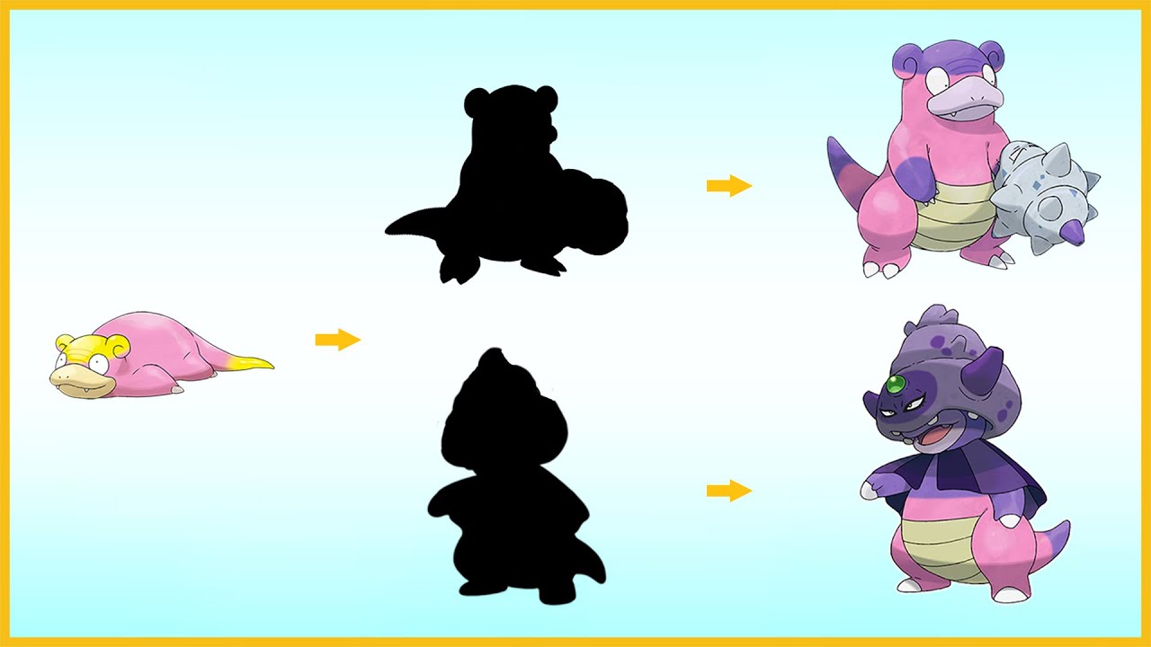 What if Pokemon had more Evolution Stages? Galarian Slowpoke | Slowbro ...