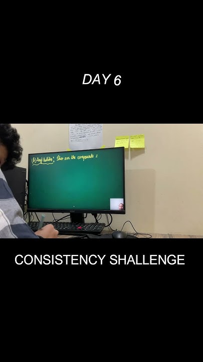 CONSISTENCY CHALLENGE DAY6 #challenge #motivation #studymotivation #consistency - YouTube