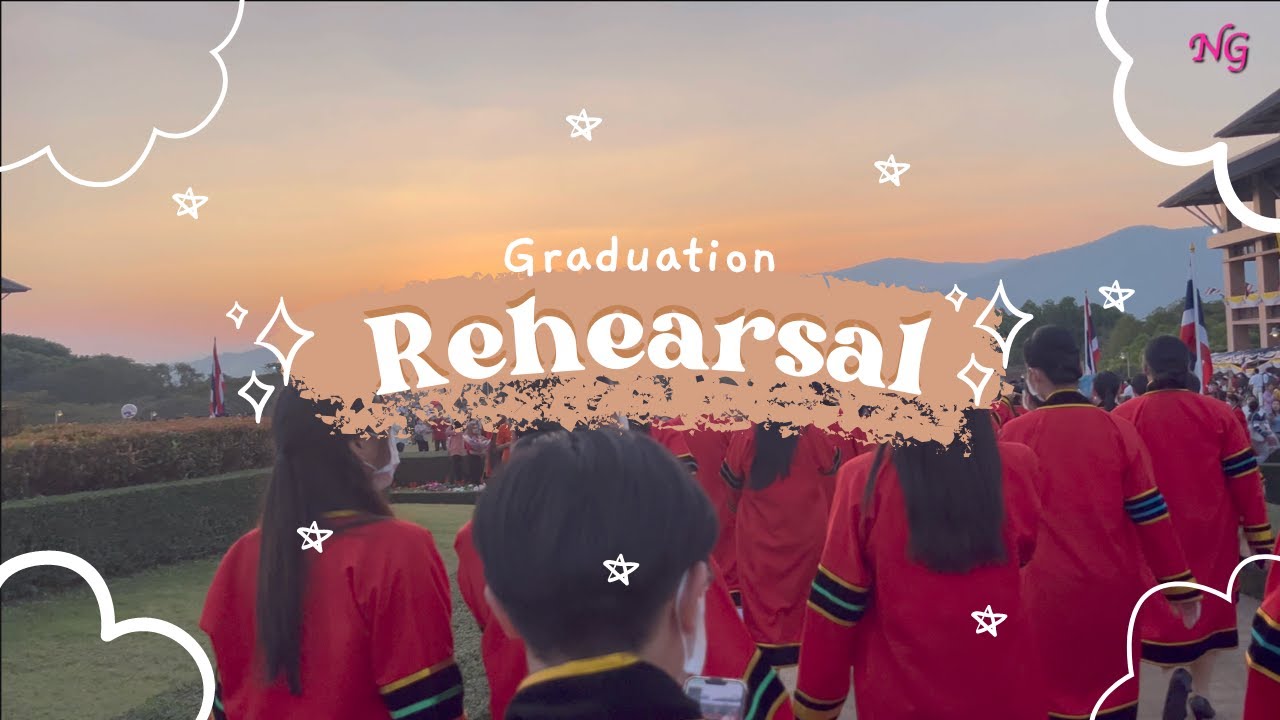 MFU graduation rehearsal days (focusing on School of Health Science ...