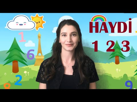 Haydi 1 2 3 Diye Sayalım Sayılar Şarkısı | Çocuk Şarkısı | Sayıları Öğreniyorum
