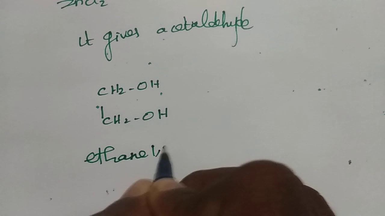 Ethane 1,2-diol to Ethanal-Organic Chemistry #Ethane1,2-diol#,#ethanal ...