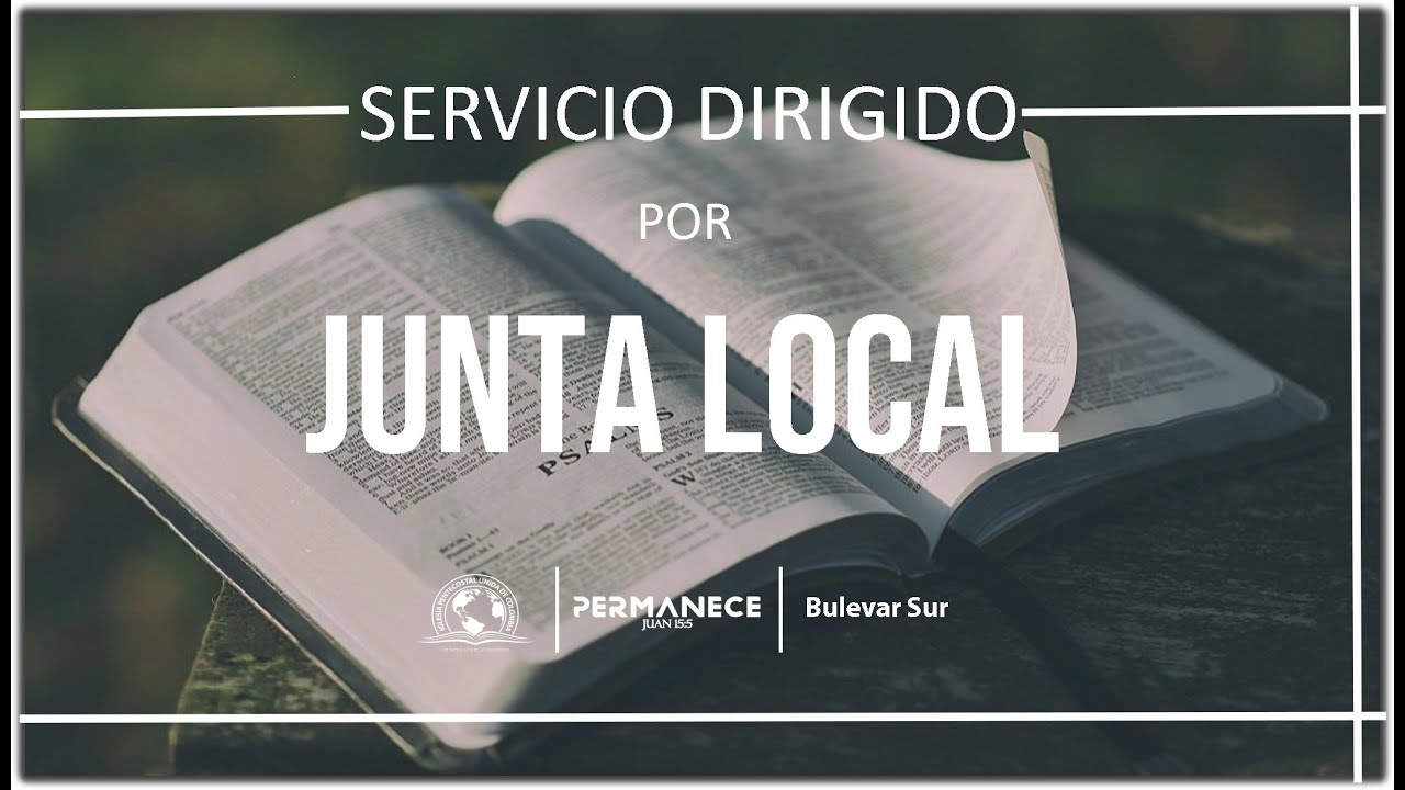 Culto de Junta Local - YouTube