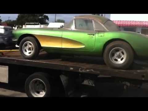 Junkman Joey finds a 57 Corvette Gasser - YouTube