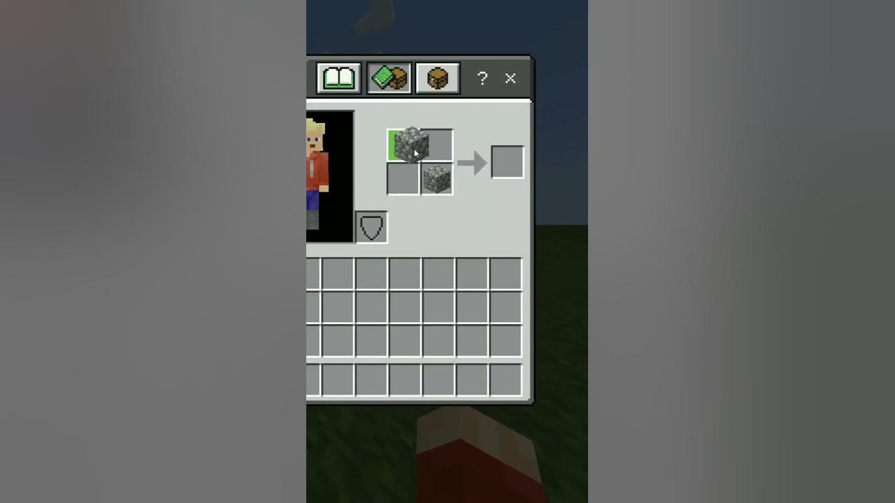 how to make diorite in Minecraft #shorts - YouTube