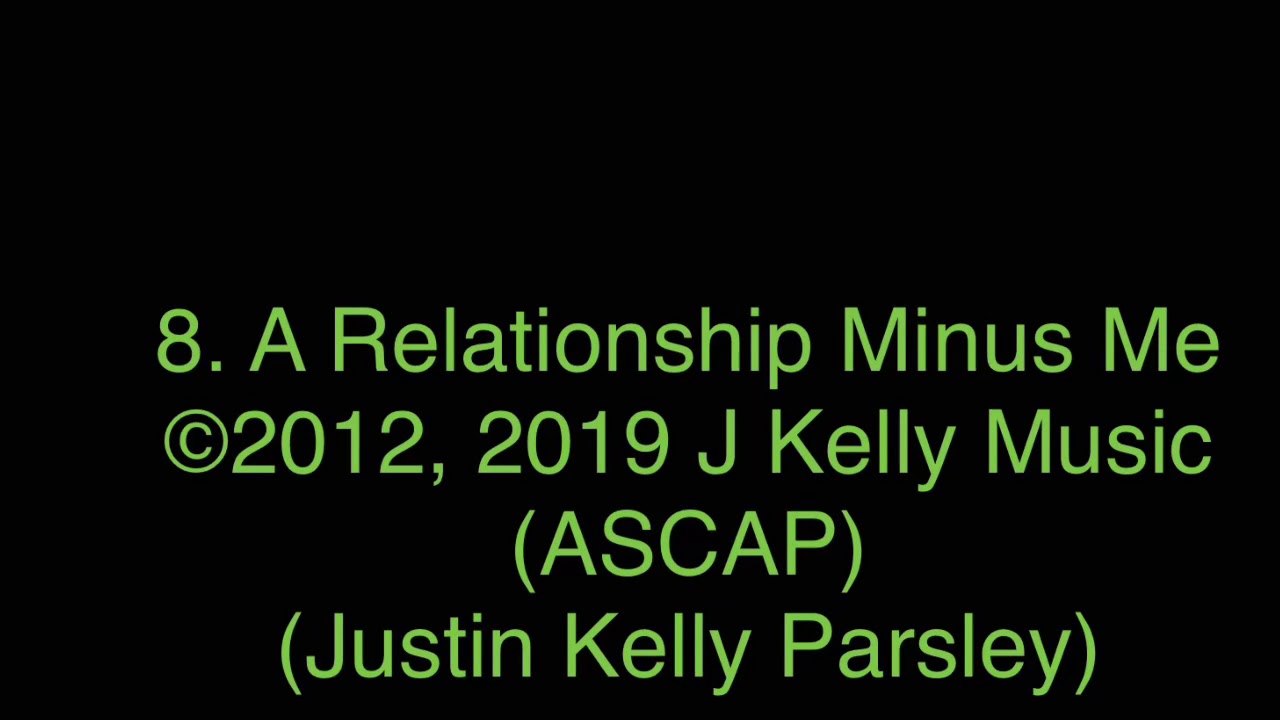 A Relationship Minus Me - acapella (Demo) - YouTube