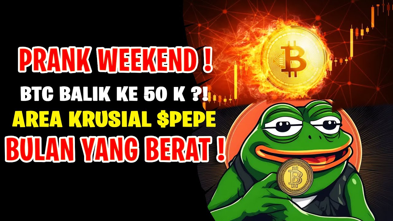 UPDATE BITCOIN ! PRANK REBOUND BITCOIN PADA WEEKEND ! AREA PENTING PADA ...