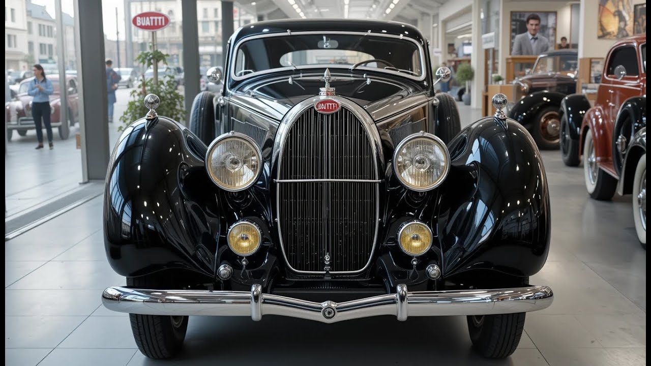 Bugatti Type 57SC Atlantic: Iconic Classic Car - YouTube