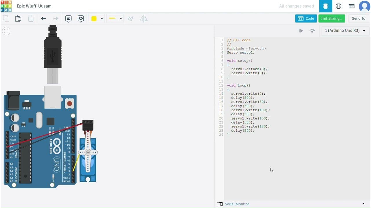 08 - Controlando Servo Motor com Arduino: Tutorial Completo no Tinkercad - YouTube
