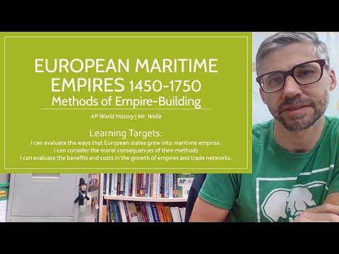 AP World History Lesson 2.7: European Maritime Empires 1450-1750 - YouTube