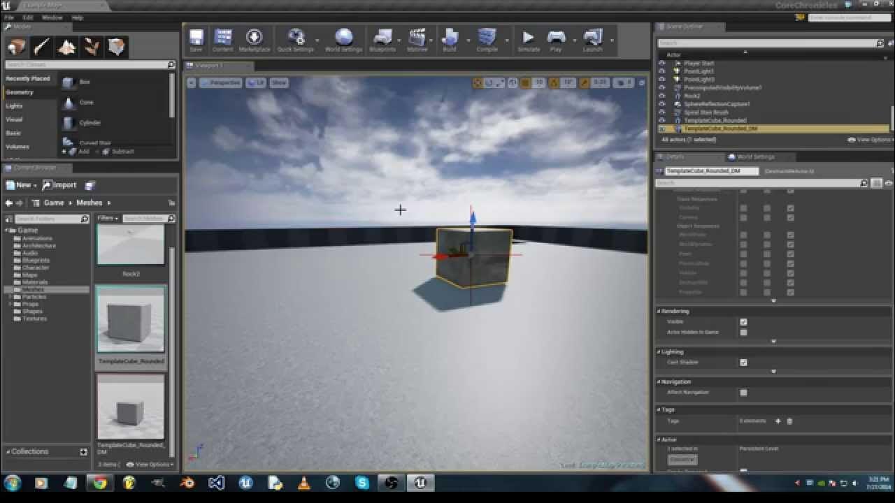 Unreal Engine 4 - How to make projectiles destroy destructible meshes - YouTube