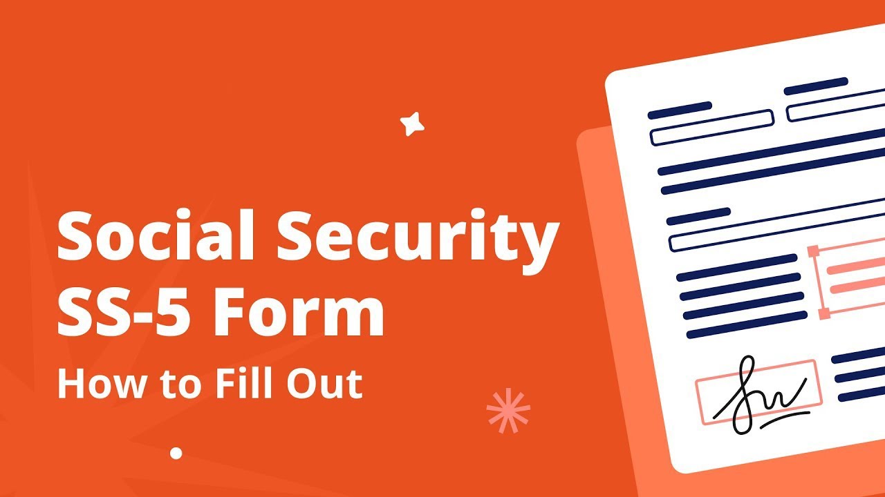 Step-by-Step Guide to Completing the SS-5 Form Online - YouTube