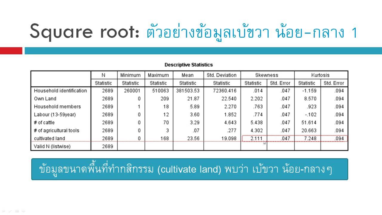 Creating Variables - สร้างตัวแปร Square root (รากที่ 2) - YouTube