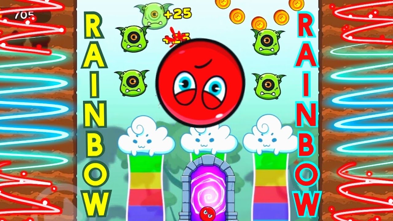 RAINBOW🌈MAGIC👹EXPERIENCE RED BALL WATCH TILL END😃| SUBSCRIBE KIDSTVEE - YouTube