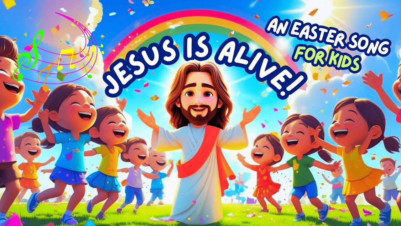 Sing Jesus Is Alive!🌸Happy Easter Song for Kids Collection|Christian ...