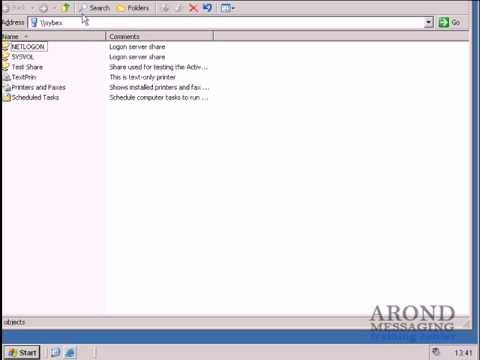 How To Create and Publish a Shared Folder in Active Directory Quick ...