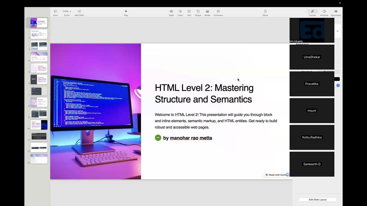 HTML for Beginners Level 2 | Learn HTML5 from Scratch #webdevelopmentcourse #html #html5 - YouTube