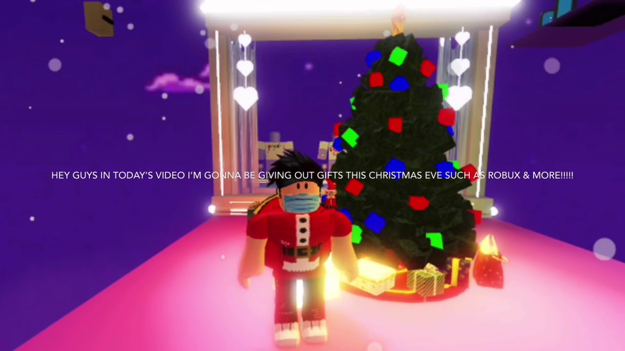 Gifting On Christmas Eve - Roblox Vid - YouTube