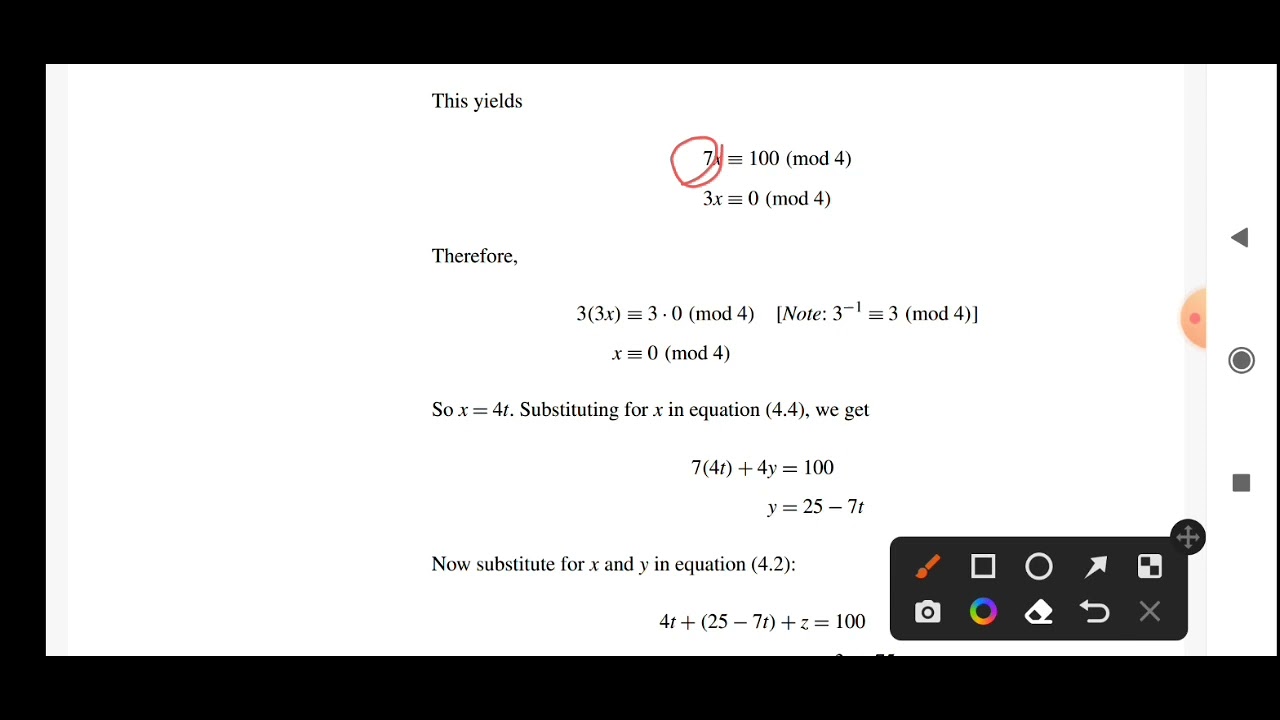 linear congruence inverse - YouTube