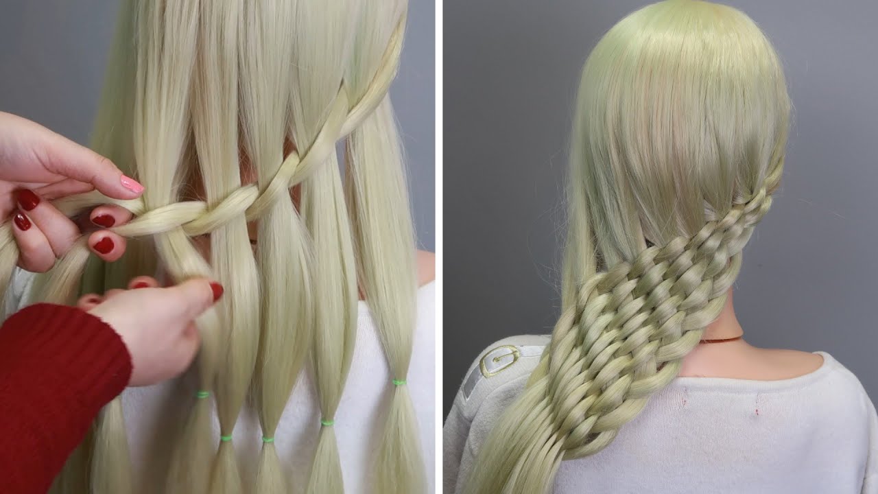 Easy braid hairstyle tutorial Quick and easy hairstyle step by step ...