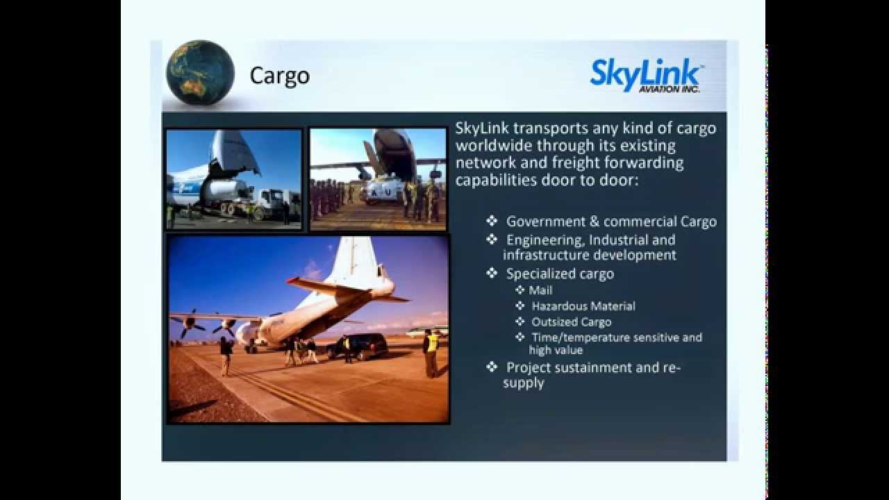 SkyLink Aviation Freight Forwarding Capabilities - YouTube