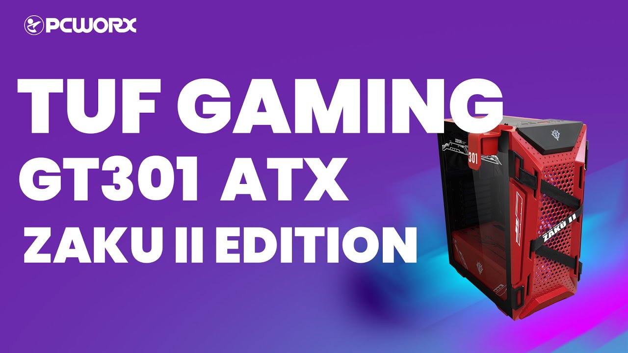 ASUS TUF Gaming GT301 ATX mid-tower - YouTube