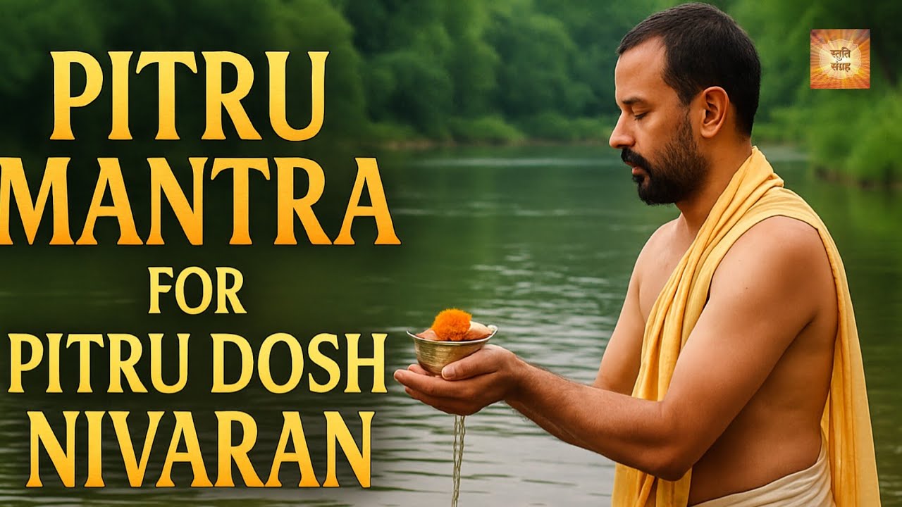 Pitru Mantra for Pitru Dosh Nivaran | Om Shree Pitray Namah 108 Times # ...