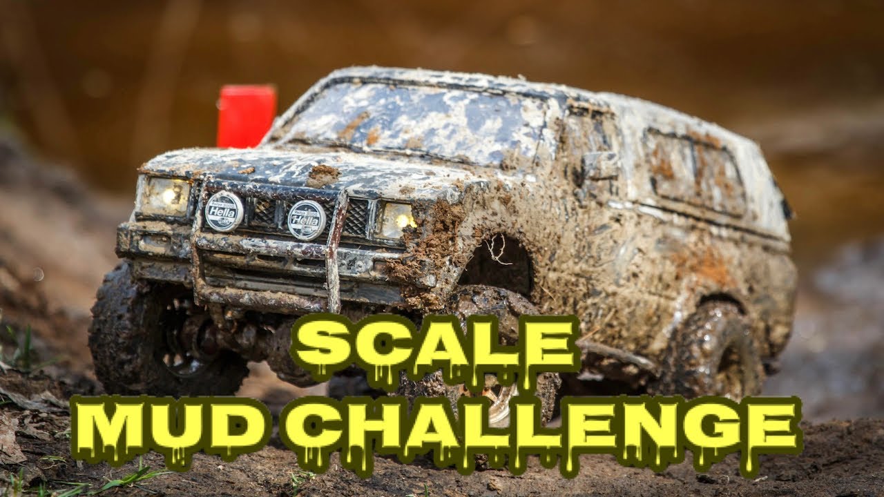 RC SCALE TRUCK MUD OFF ROAD CHALLENGE - YouTube