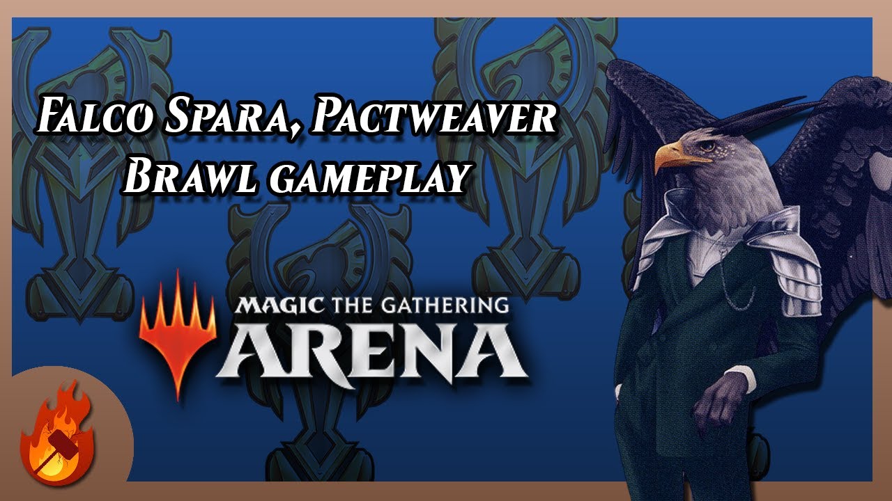 magic the gathering arena, Falco Spara, Pactweaver-deck Brawl - YouTube