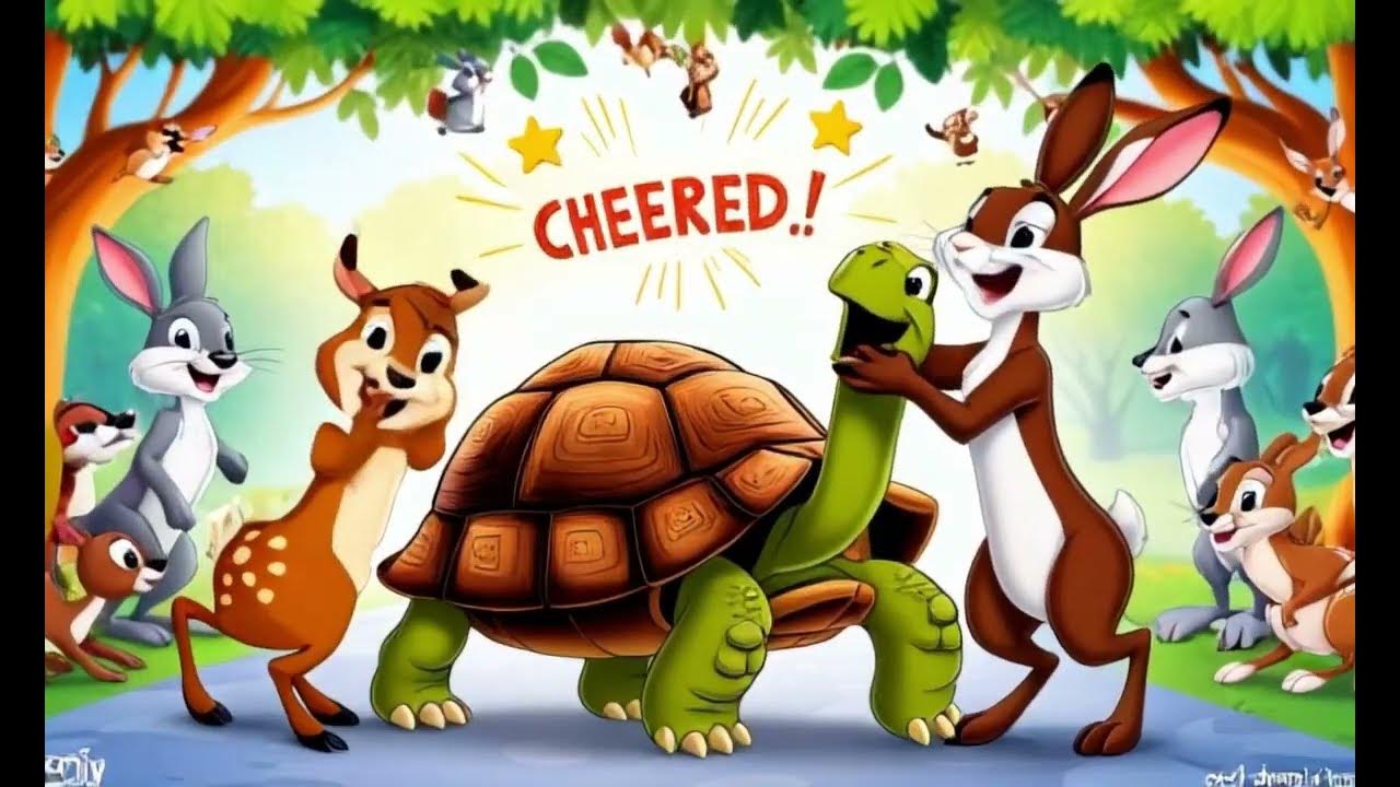 The Tortoise and the Hare! 🐇🐢| Animal TinyTalesTv Loops | Nursery ...