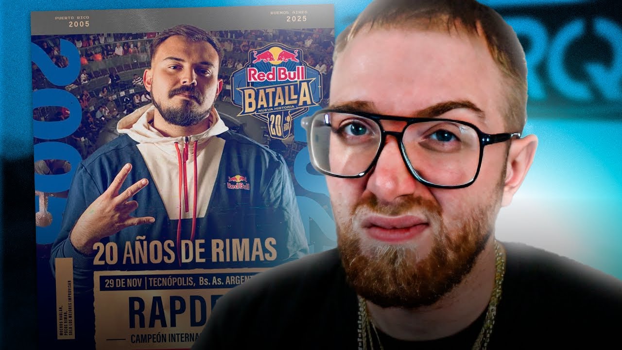 RAPDER ESTARÁ EN LA RED BULL 20 AÑOS ¿ES ESTO REALMENTE UNA ...