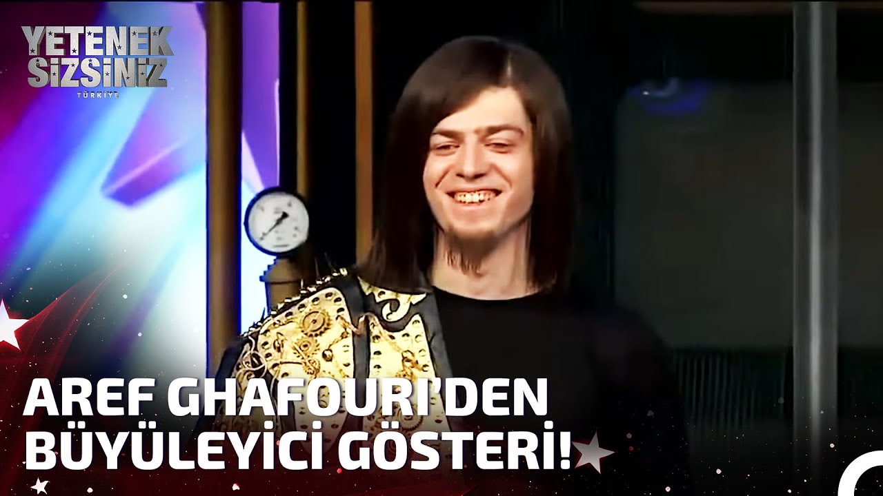 Aref Ghafouri, Gösteri Sırasında IŞINLANDI! 😳 | Yetenek Sizsiniz ...