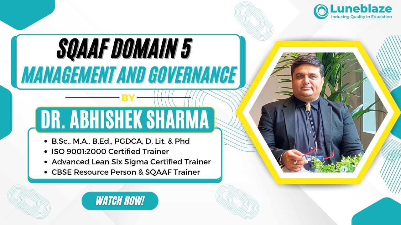 SQAAF Domain 5: Management & Governance - Webinar by Luneblaze - YouTube